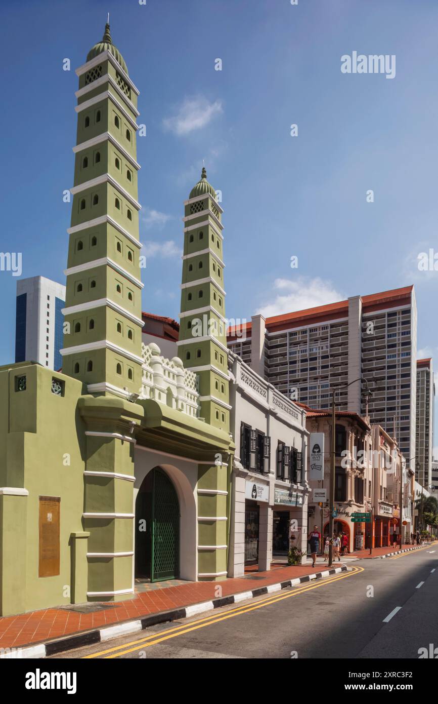 Asia, Singapore, Chinatown, Jamae Mosque Stock Photo - Alamy