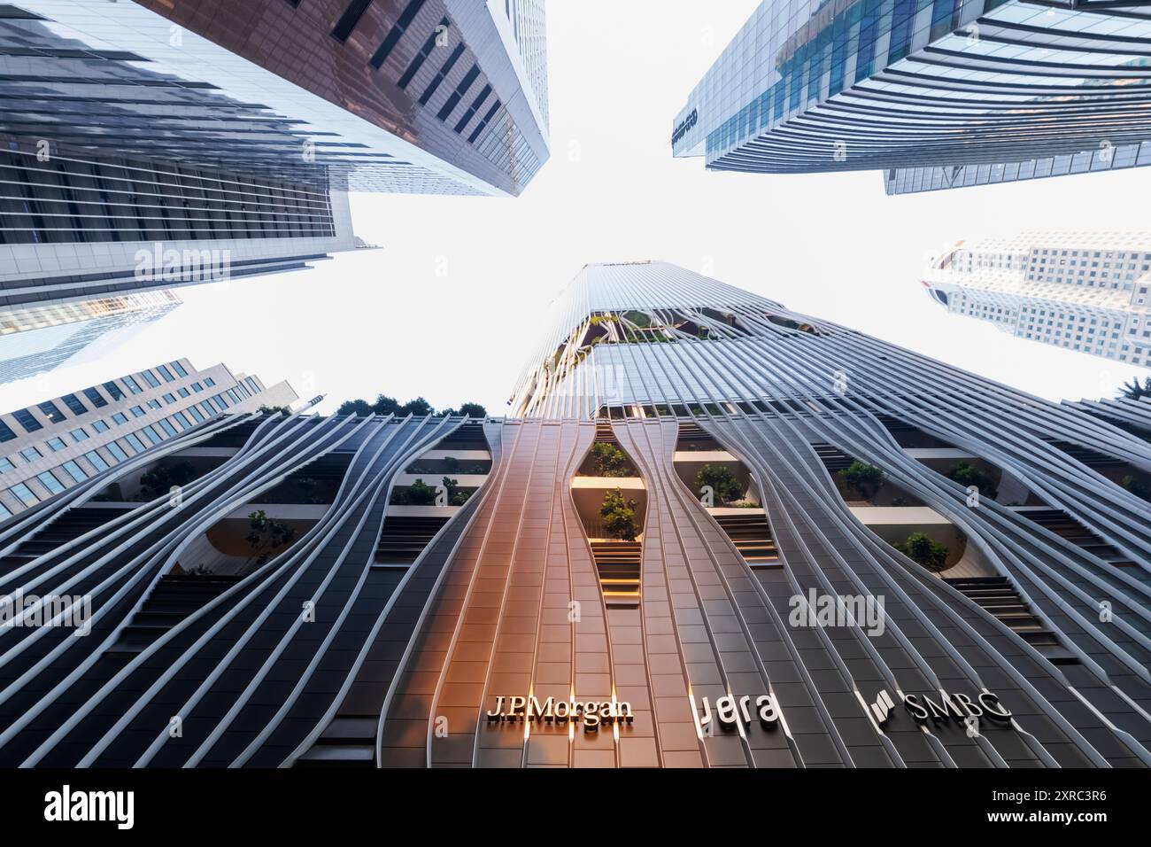 Asia, Singapore, City Business District, Capita Spring Building Stock ...