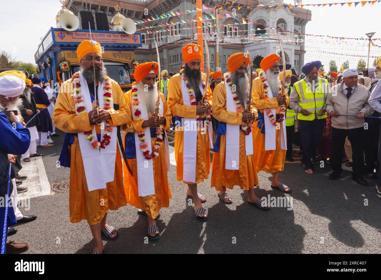 England, Kent, Gravesend, The Guru Nanak Darbar Gurdwara, The Annual Vaisakhi aka Baisakhi ...