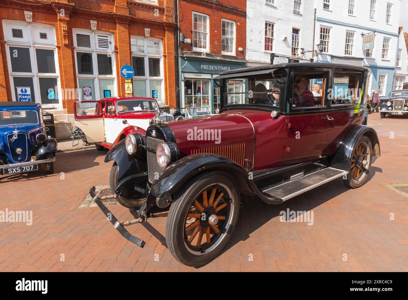 England, Kent, Faversham, Annual Festival of Transport, West Street ...