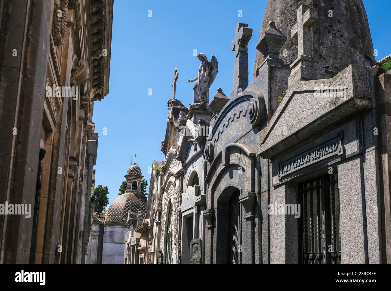 La Recoleta Cemetery, Recoleta, Buenos Aires, Argentina Stock Photo - Alamy
