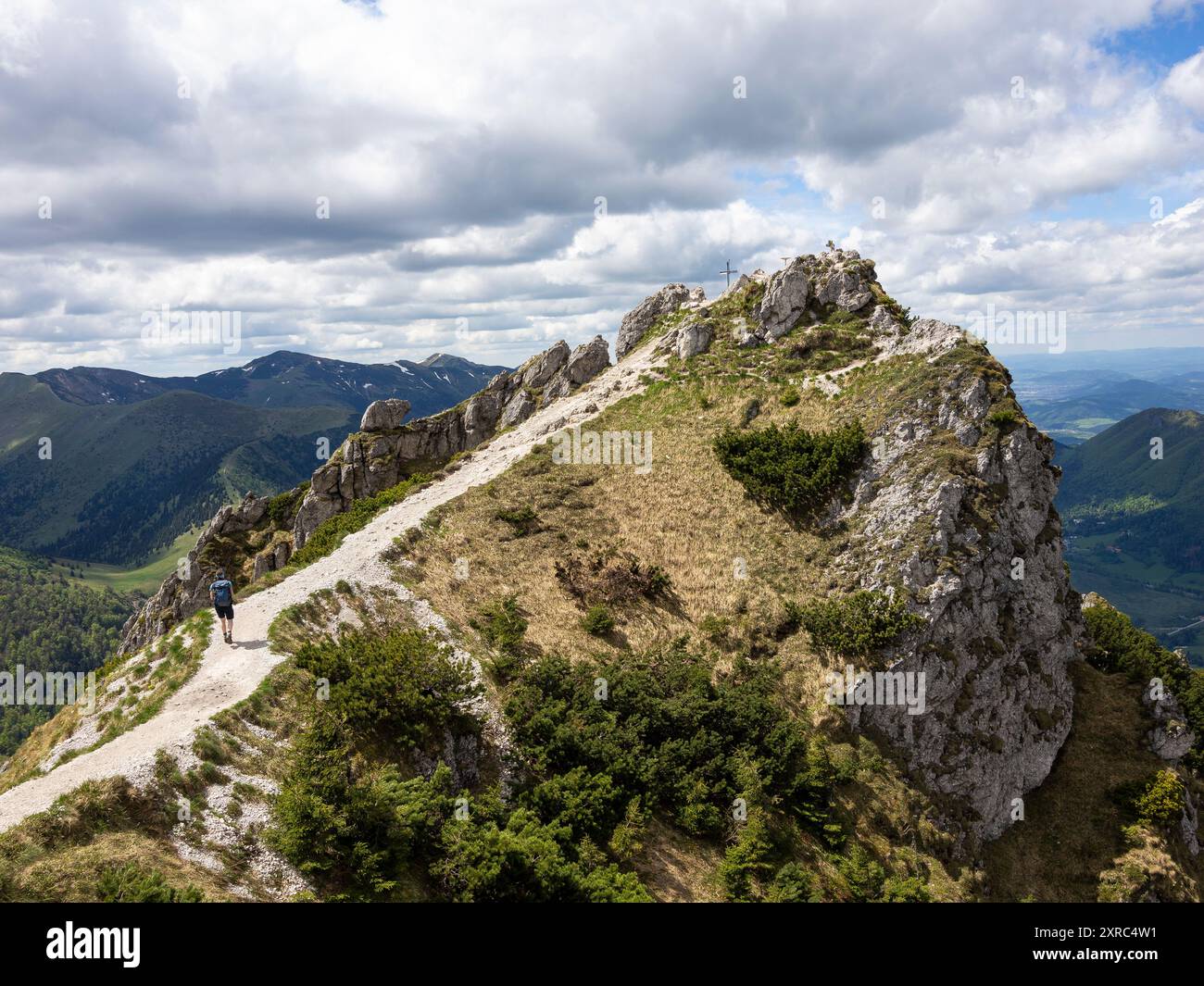 Hike in the Mala Fatra National Park in Slovakia Stock Photo - Alamy