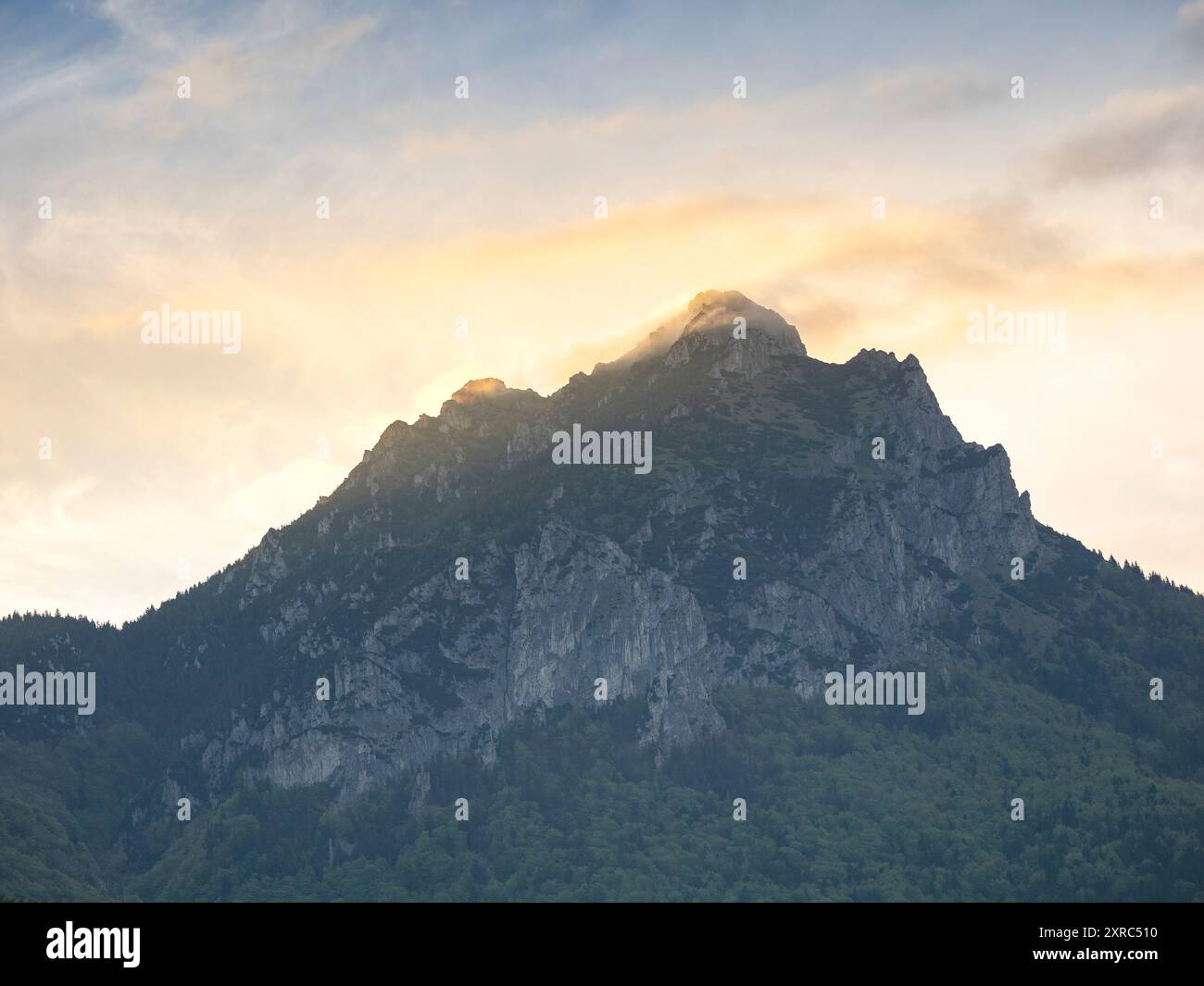Hike in the Mala Fatra National Park in Slovakia with a view of Velky ...