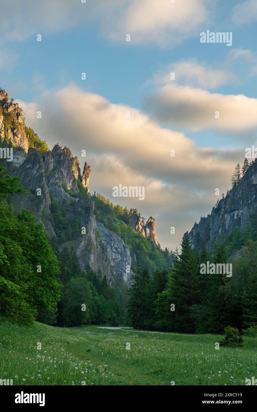 Hike in the Mala Fatra National Park in Slovakia Stock Photo - Alamy