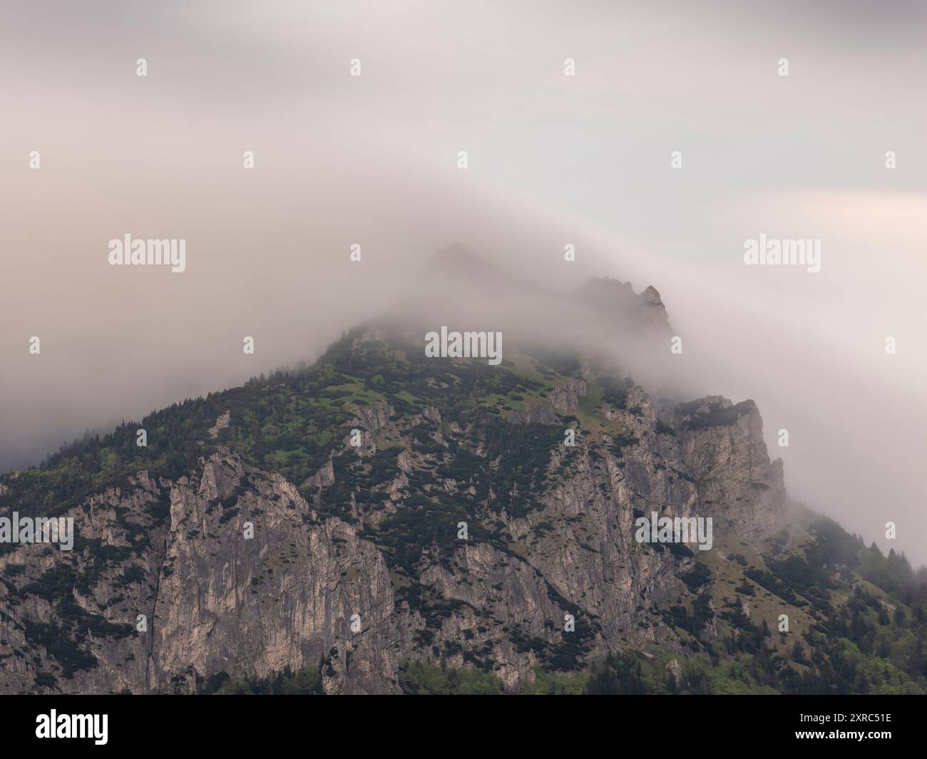 Hike in the Mala Fatra National Park in Slovakia with a view of Velky ...