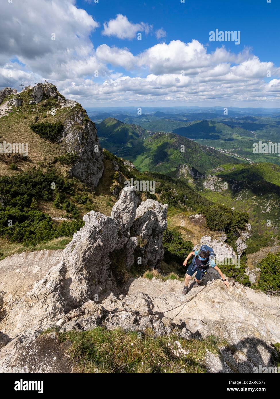 Hike in the Mala Fatra National Park in Slovakia Stock Photo - Alamy