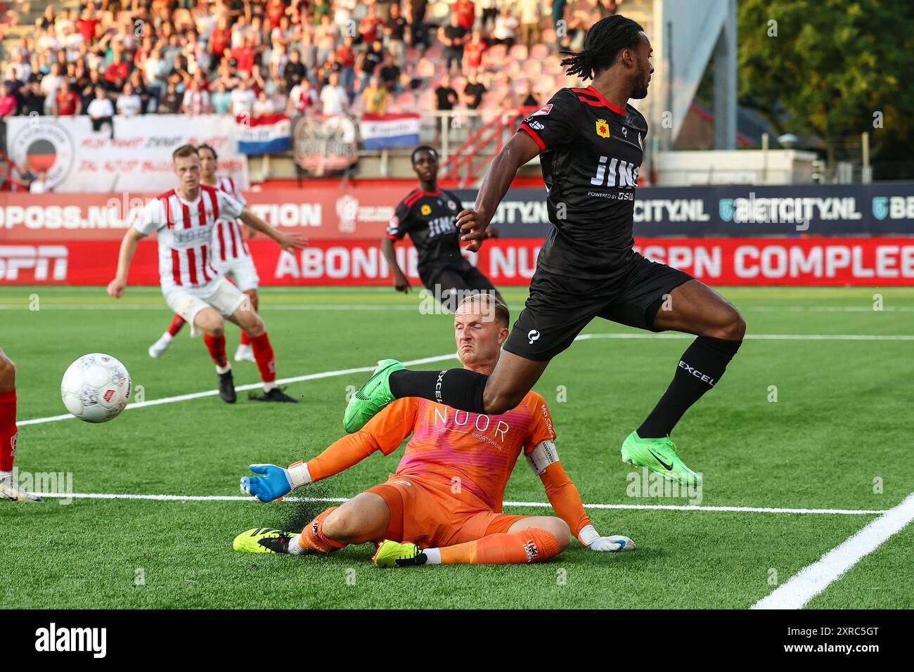 Oss, Netherlands. 09th Aug, 2024. OSS, 09-08-2024, Frans Heesen Stadium ...