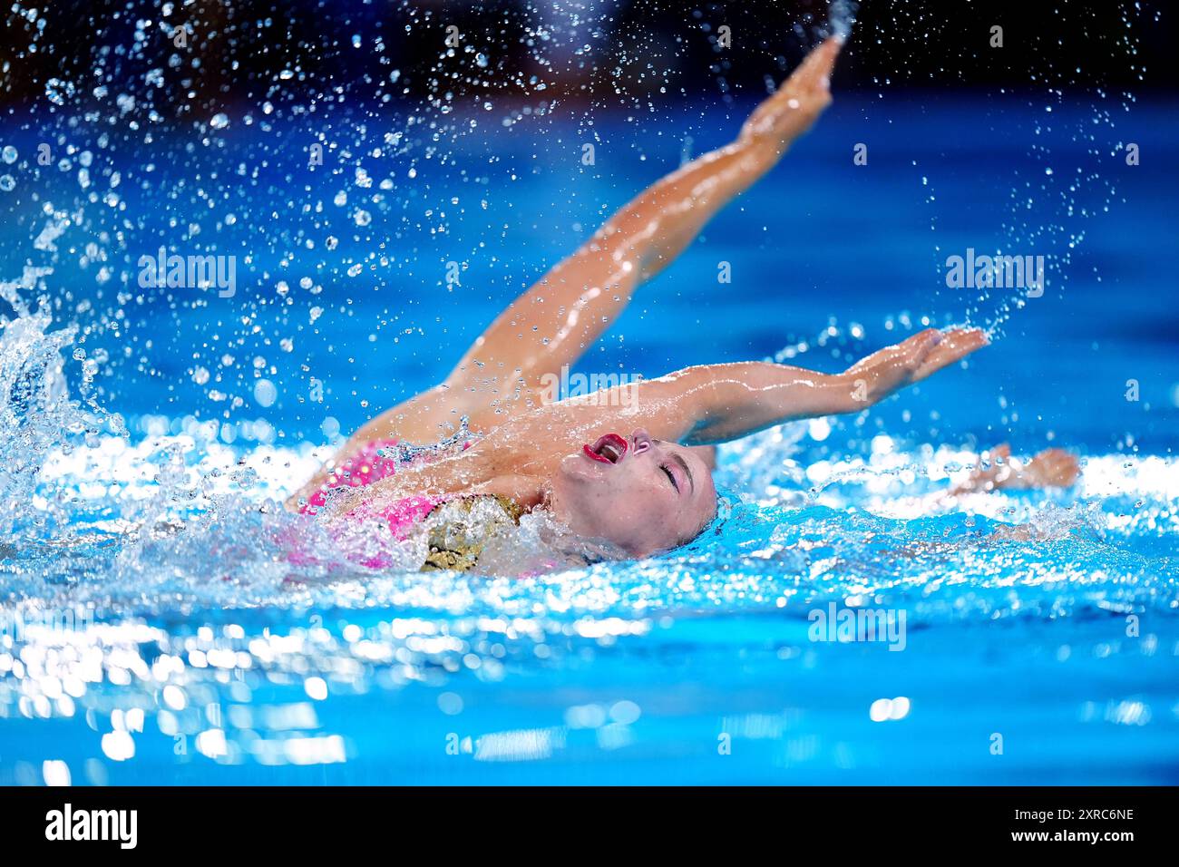 Great Britain's Kate Shortman and Isabelle Thorpe during the Duet ...