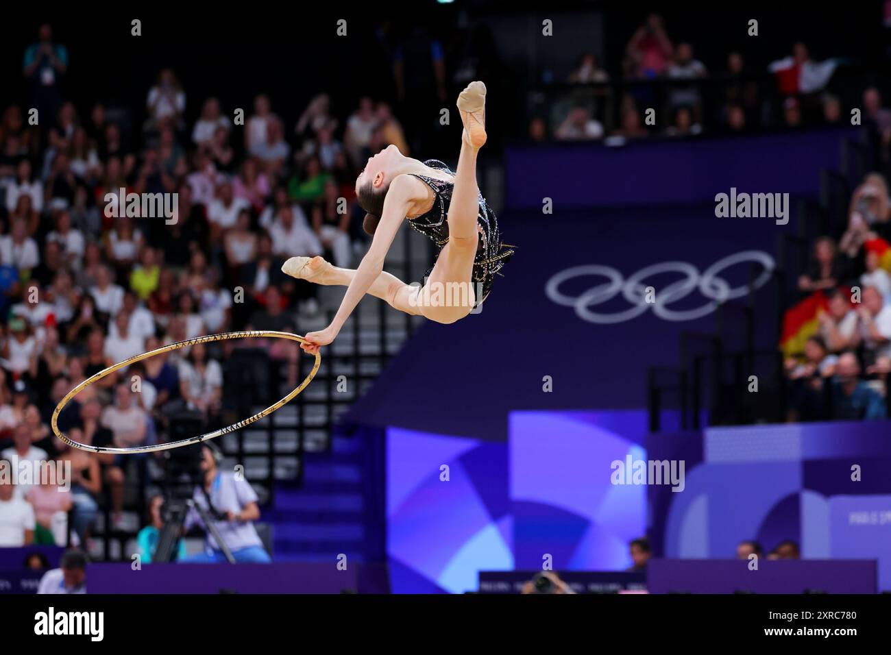 Paris, France. 9th Aug, 2024. Darja Varfolomeev (GER) Rhythmic Gymnastics : Individual All ...