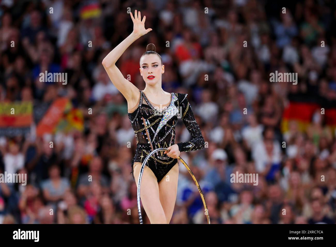 Paris, France. 9th Aug, 2024. Darja Varfolomeev (GER) Rhythmic Gymnastics : Individual All ...