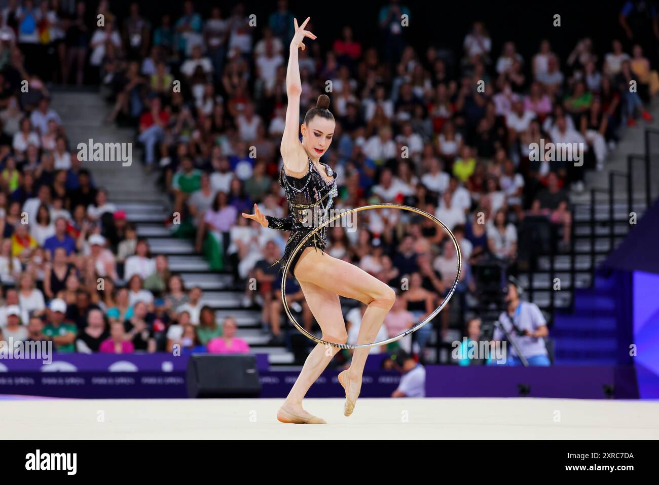 Paris, France. 9th Aug, 2024. Darja Varfolomeev (GER) Rhythmic Gymnastics : Individual All ...