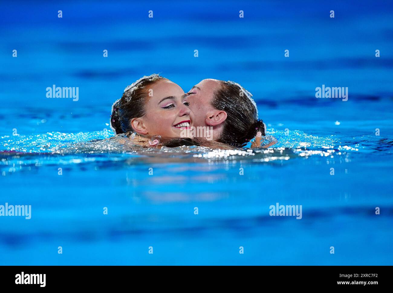 Great Britain's Kate Shortman and Isabelle Thorpe during the Duet ...