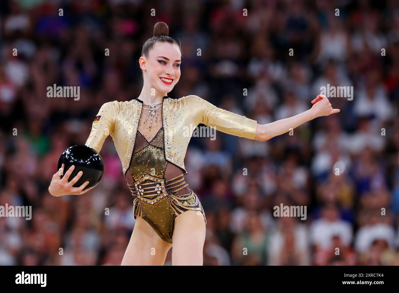 Paris, France. 9th Aug, 2024. Darja Varfolomeev (GER) Rhythmic Gymnastics : Individual All ...