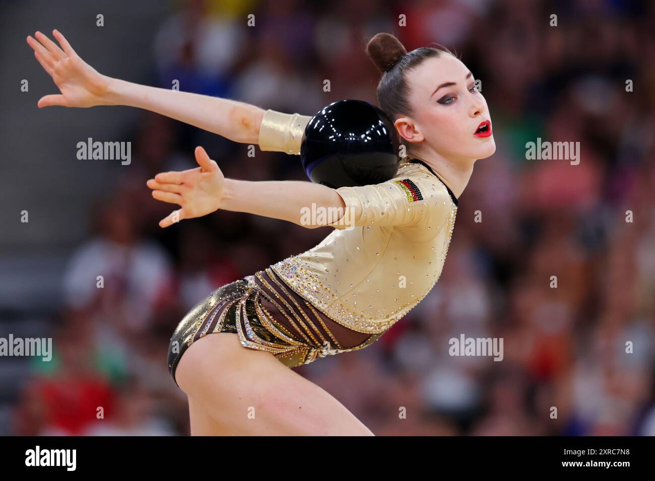 Paris, France. 9th Aug, 2024. Darja Varfolomeev (GER) Rhythmic Gymnastics : Individual All ...