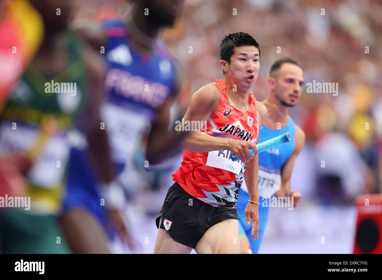 Saint-Denis, France. 9th Aug, 2024. Yoshihide Kiryu (JPN) Athletics ...
