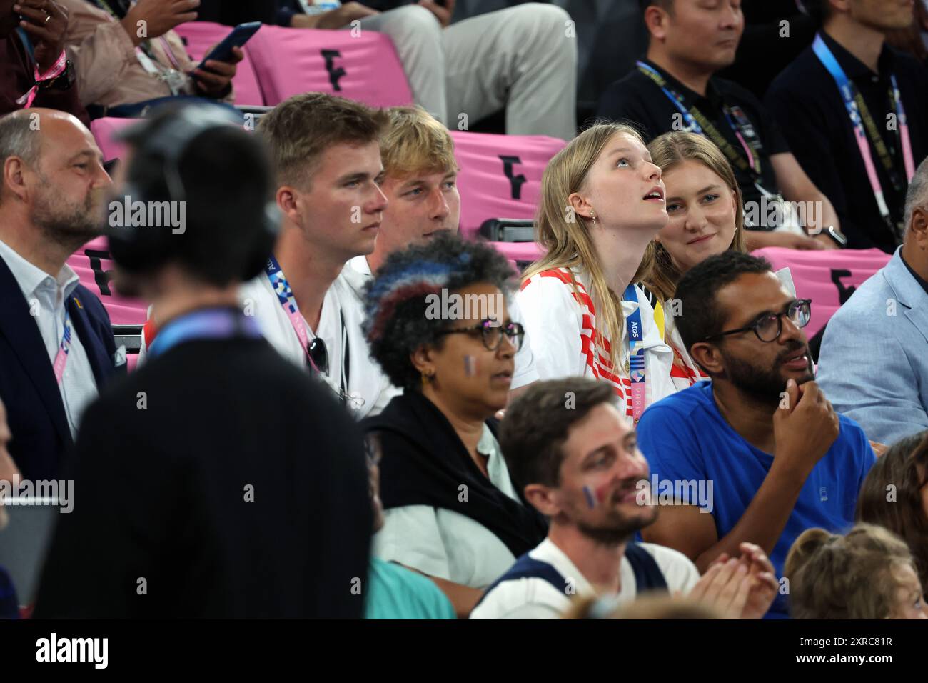Paris, France. 09th Aug, 2024. Prince Gabriel, Prince Emmanuel ...