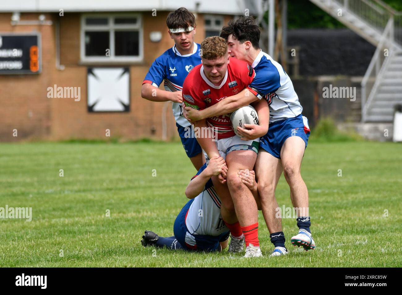 Neath, Wales. 3 August 2024. Declan Rigby of England Community Lions ...