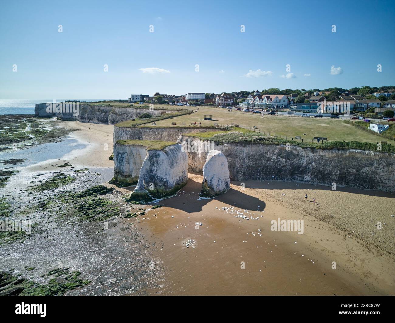 Botany Bay is a bay in Broadstairs facing the north sea, Kent, England ...