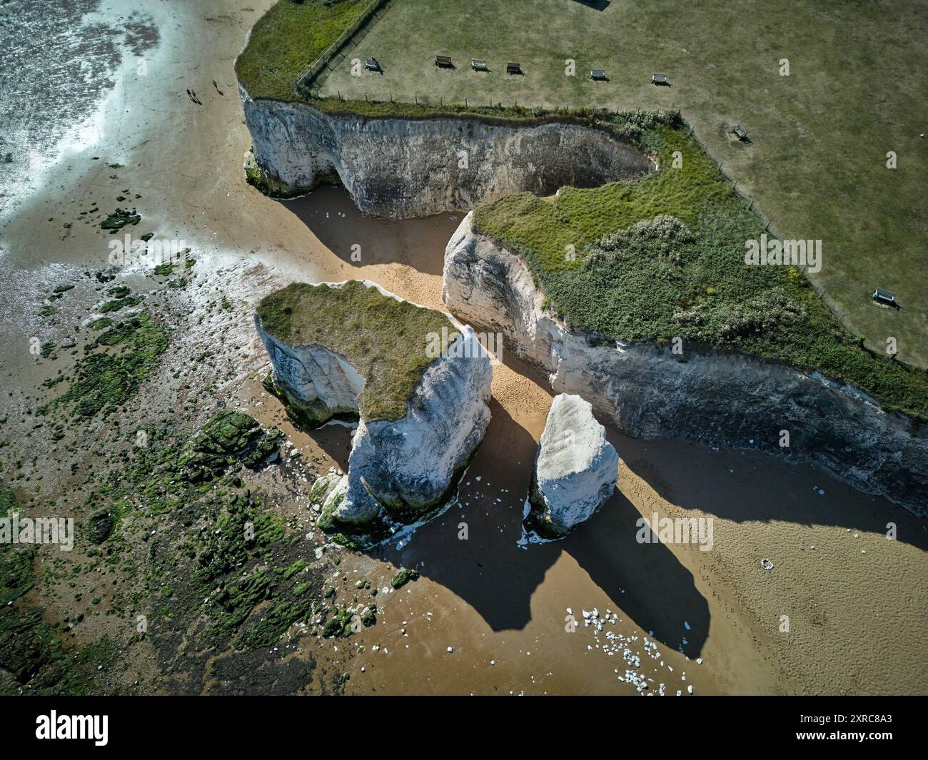 Botany Bay is a bay in Broadstairs facing the north sea, Kent, England Stock Photo - Alamy