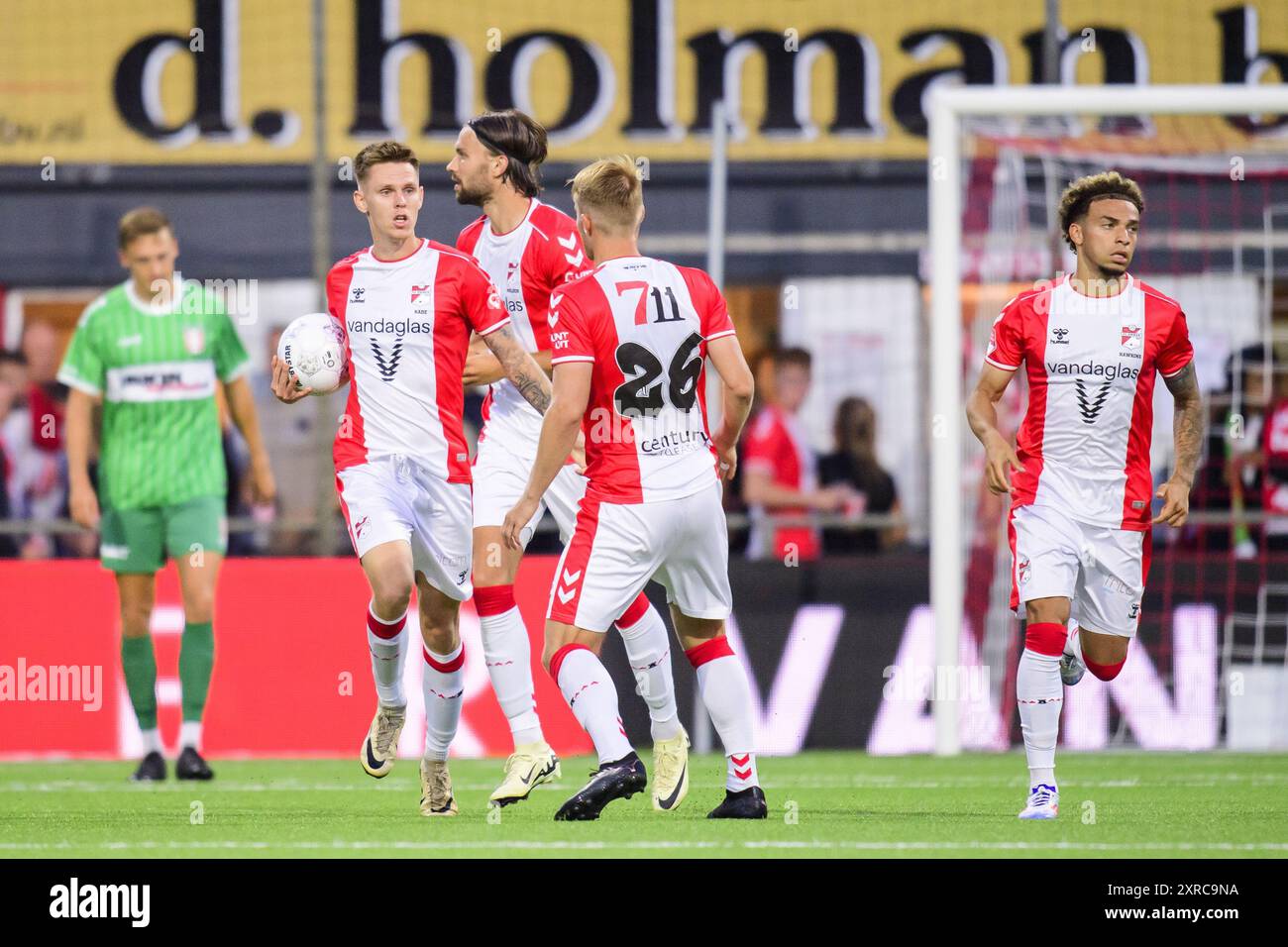 Emmen, Netherlands. 09th Aug, 2024. EMMEN, Stadium Oude Meerdijk, 09-08-2024, season 2024/2025 ...