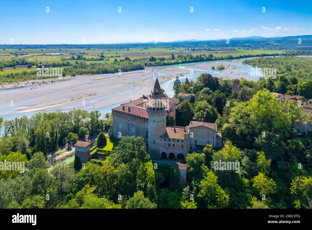 Rivalta castle gazzola emilia romagna hi-res stock photography and ...