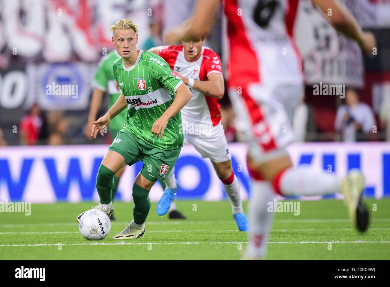 Emmen, Netherlands. 09th Aug, 2024. EMMEN, Stadium Oude Meerdijk, 09-08-2024, season 2024/2025 ...