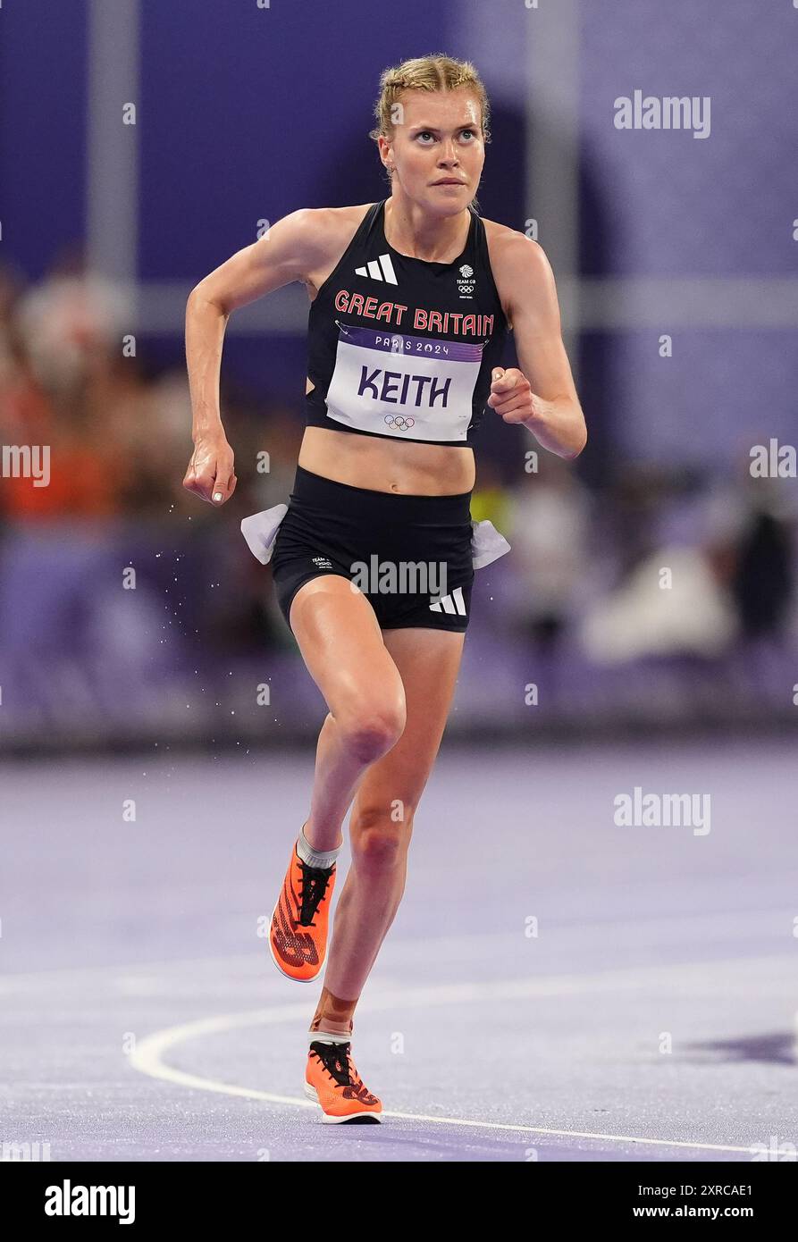 Great Britain's Megan Keith competes in the Women's 10,000m Final at ...