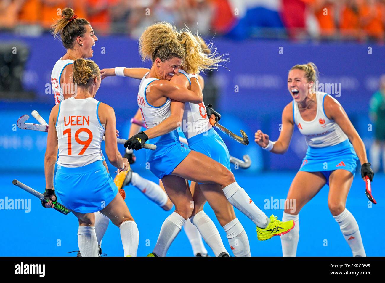 Paris, France. 09th Aug, 2024. PARIS, 09-08-2024, Venue: Stade Yves-du ...