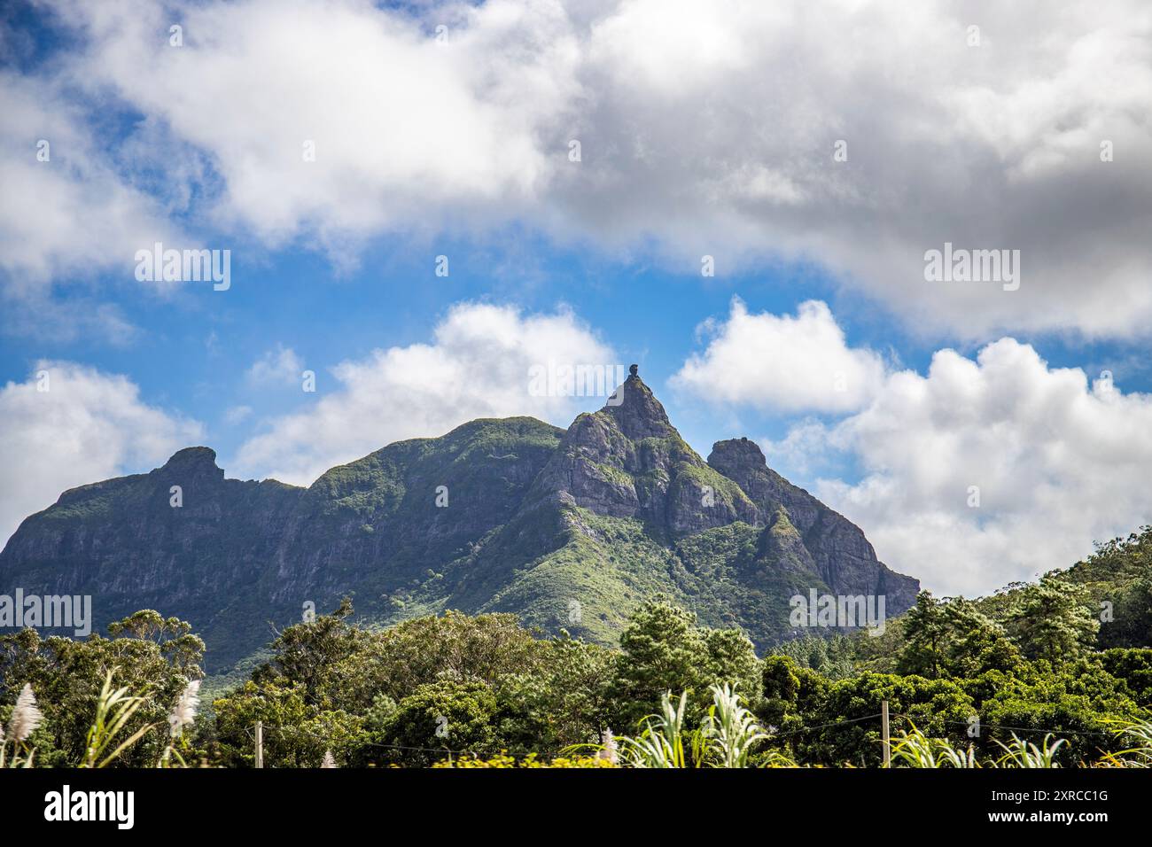 Landscape in Mauritius Stock Photo - Alamy