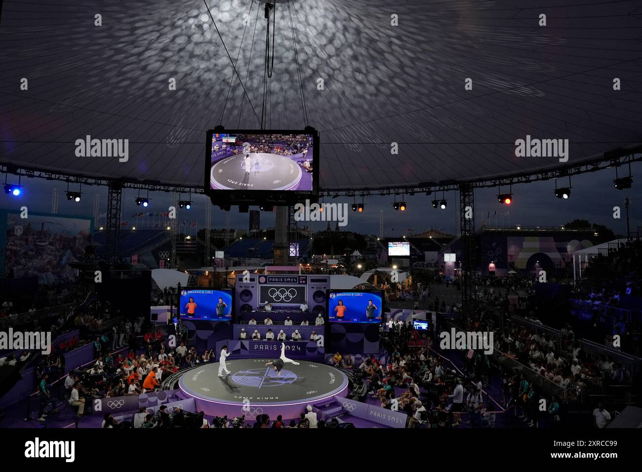 Netherland's India Sardjoe, known as B-Girl India, and China's Qingyi ...