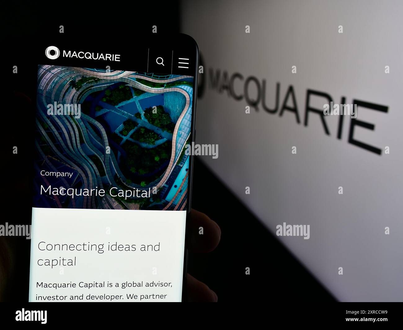 Macquarie Capital Logo Macquarie Group Logo Hi Res Stock Photography