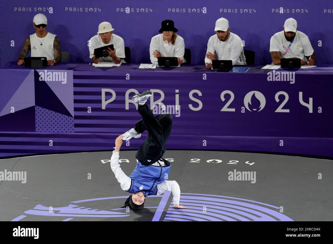 Lithuania's Dominika Banevic, known as B-Girl Nicka, competes during ...