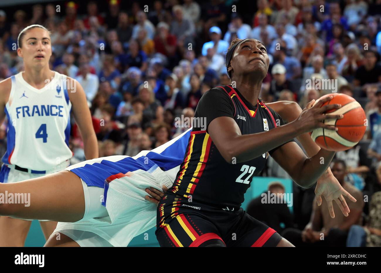 Paris, France. 09th Aug, 2024. Belgium's Bethy Mununga pictured in ...