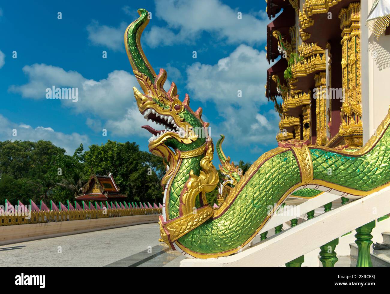 Naga buddhist mythological snake hi-res stock photography and images ...