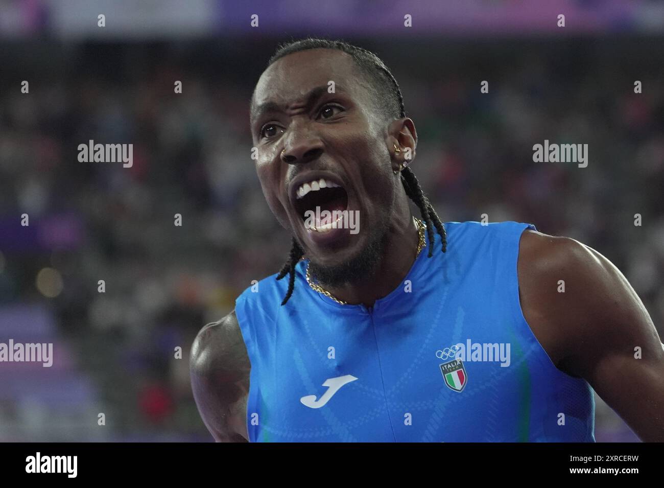 Parigi, France. 09th Aug, 2024. Andy Diaz Fernandez during Men's Triple ...
