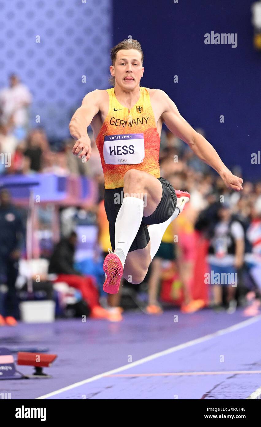 Paris, France. 9th Aug, 2024. Max Hess of Germany competes during the ...