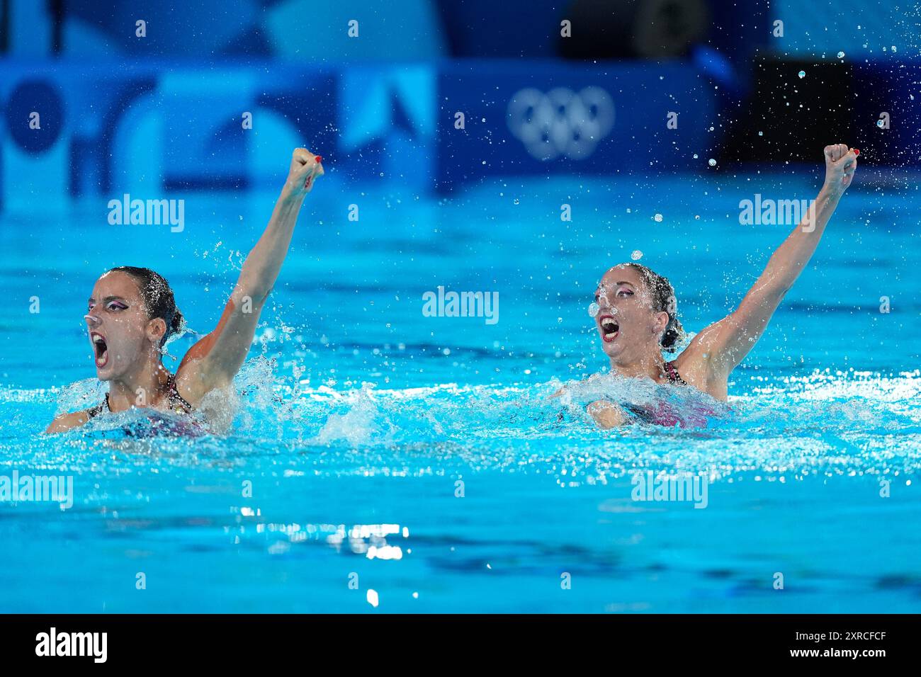 Austria's Anna-Maria Alexandri and Eirini-Marina Alexandri compete in ...