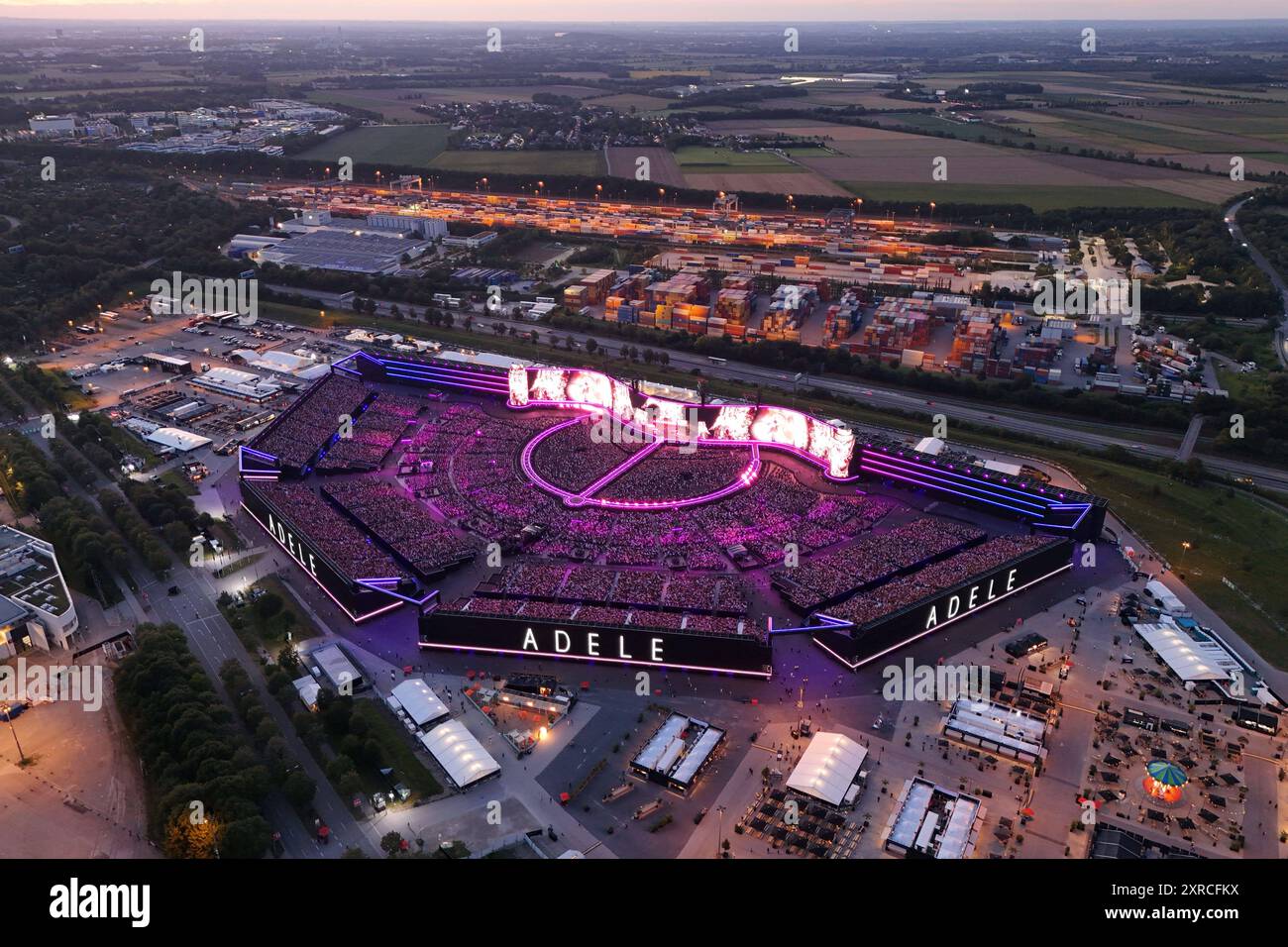 Adele in Muenchen - 3. Show der Europa Konzerte am 09.08.2024 auf dem ...