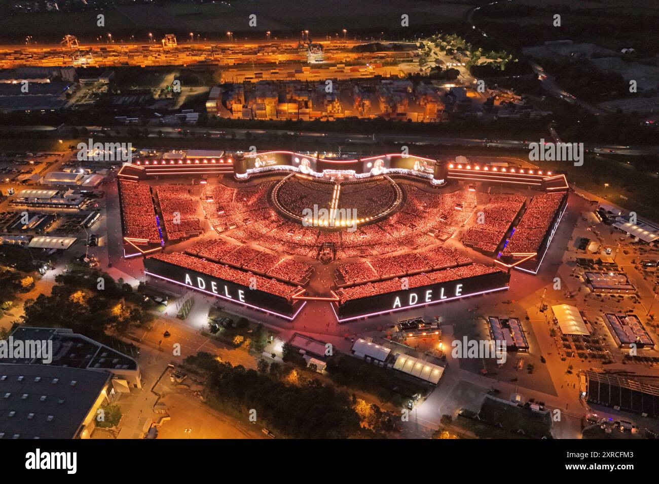 Adele in Muenchen - 3. Show der Europa Konzerte am 09.08.2024 auf dem ...