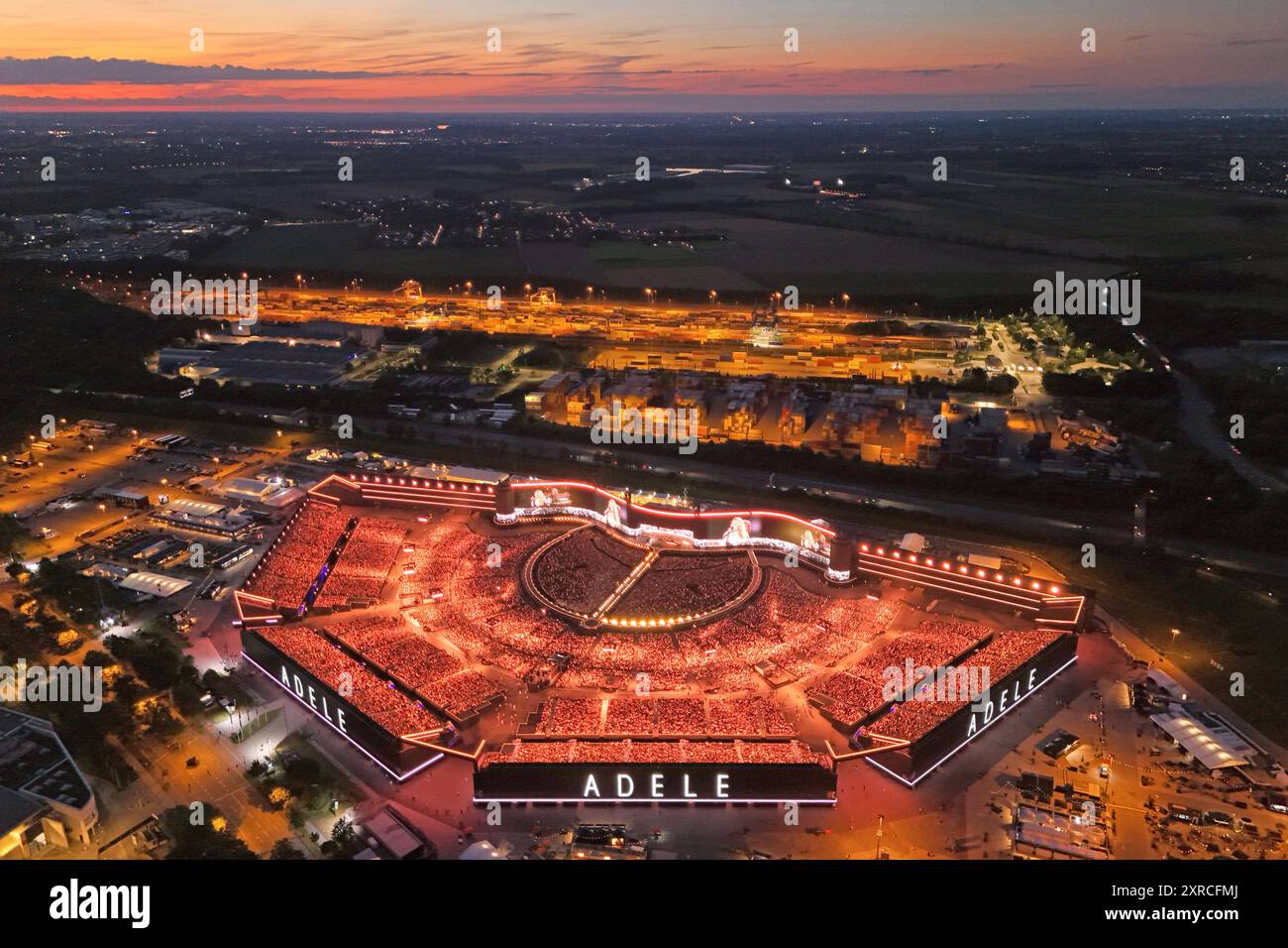 Adele in Muenchen - 3. Show der Europa Konzerte am 09.08.2024 auf dem ...