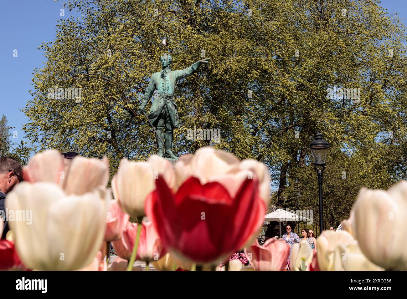 Statue of Karl XII in Stockholm, Sweden Stock Photo - Alamy