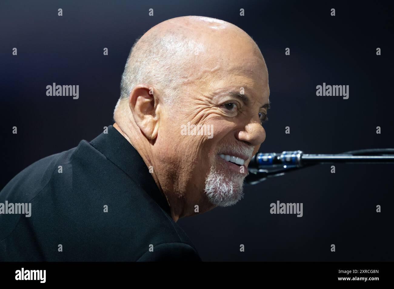 EDITORIAL USE ONLY Billy Joel performs at the Principality Stadium in ...