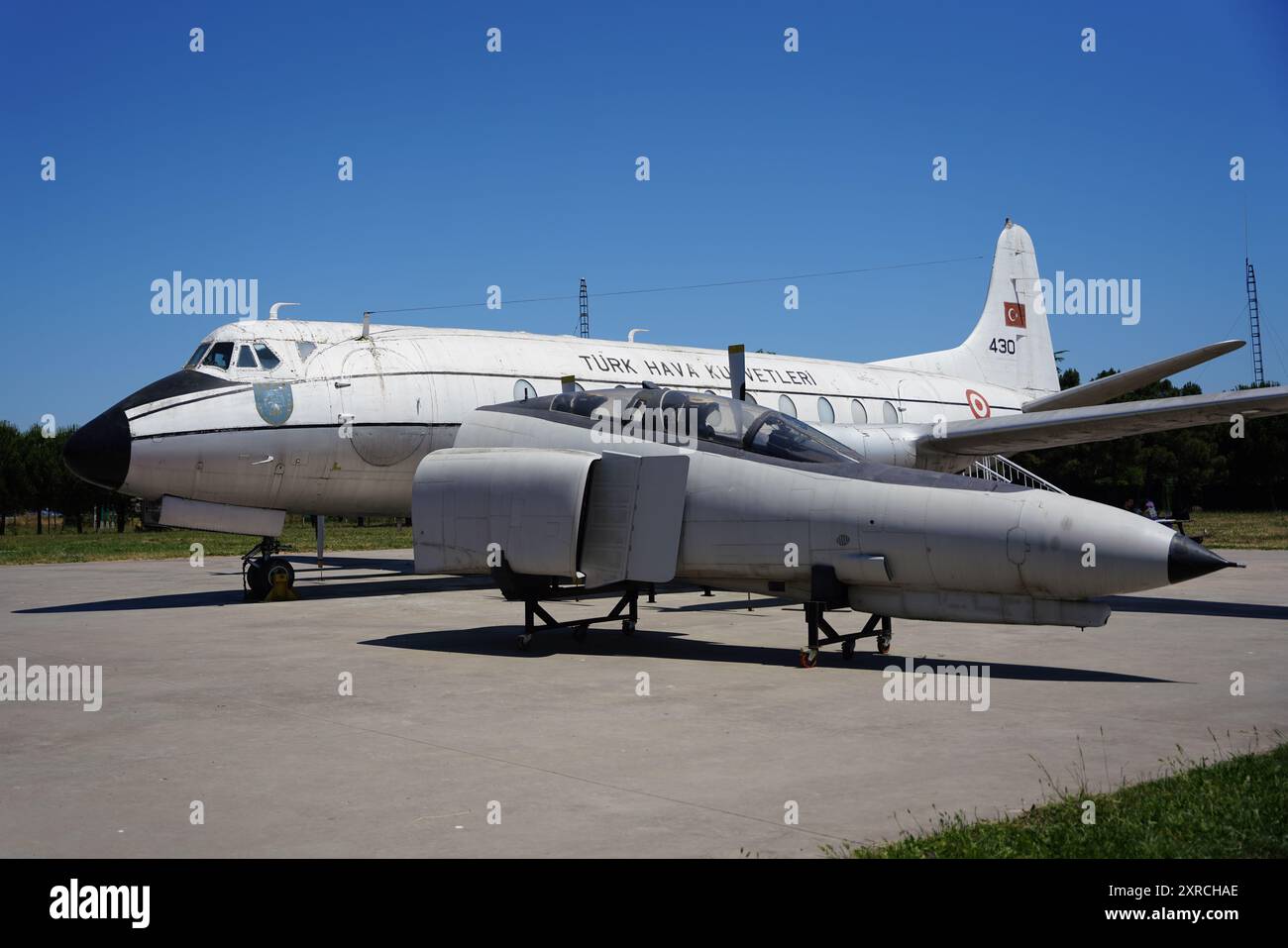 ISTANBUL, TURKIYE - JUNE 01, 2024: Turkish Air Force Vickers Viscount ...