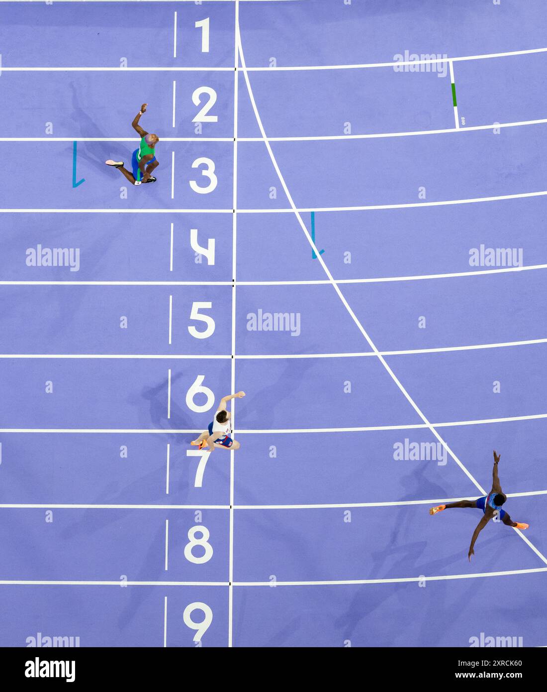 Alison dos Santos of, Brazil. , . Karsten Warholm of Norway and Rai ...