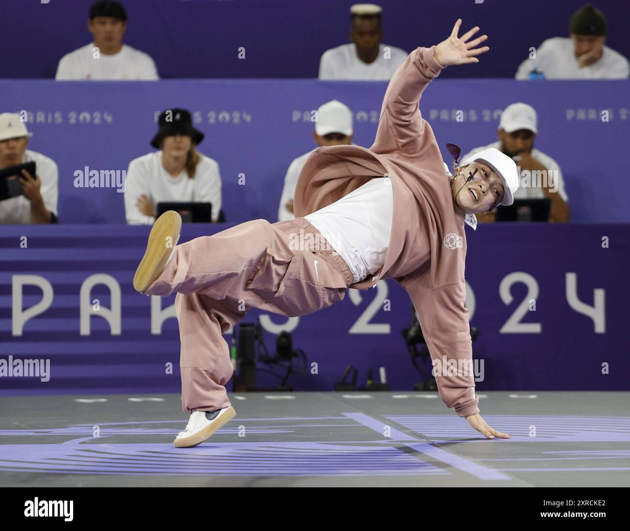 Japan's Ami Yuasa performs in the women's breaking final at the Paris ...