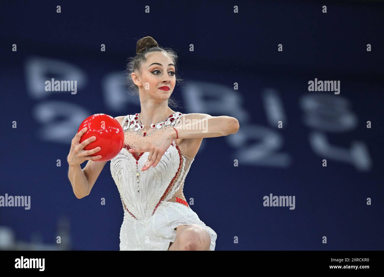 Paris, France. 9th Aug, 2024. Boryana Kaleyn of Bulgaria competes ...