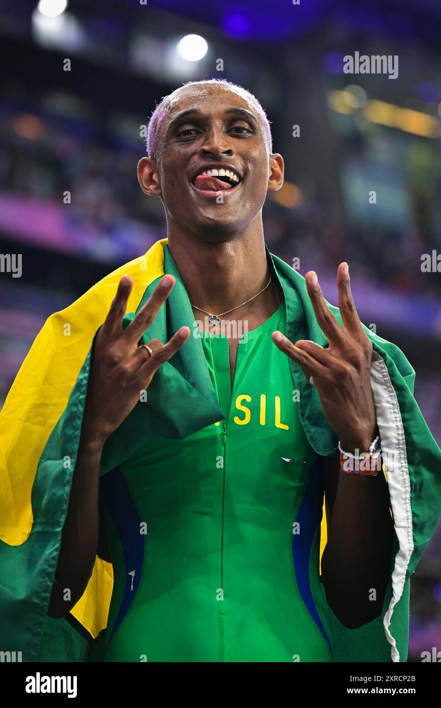 SAINT-DENIS, PA - 09.08.2024: MEN'S 400M HURDLES - Paris 2024 Olympics ...