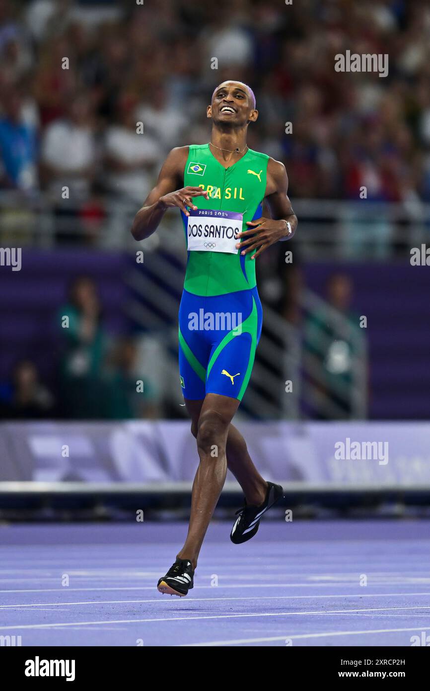 SAINT-DENIS, PA - 09.08.2024: MEN'S 400M HURDLES - Paris 2024 Olympics ...