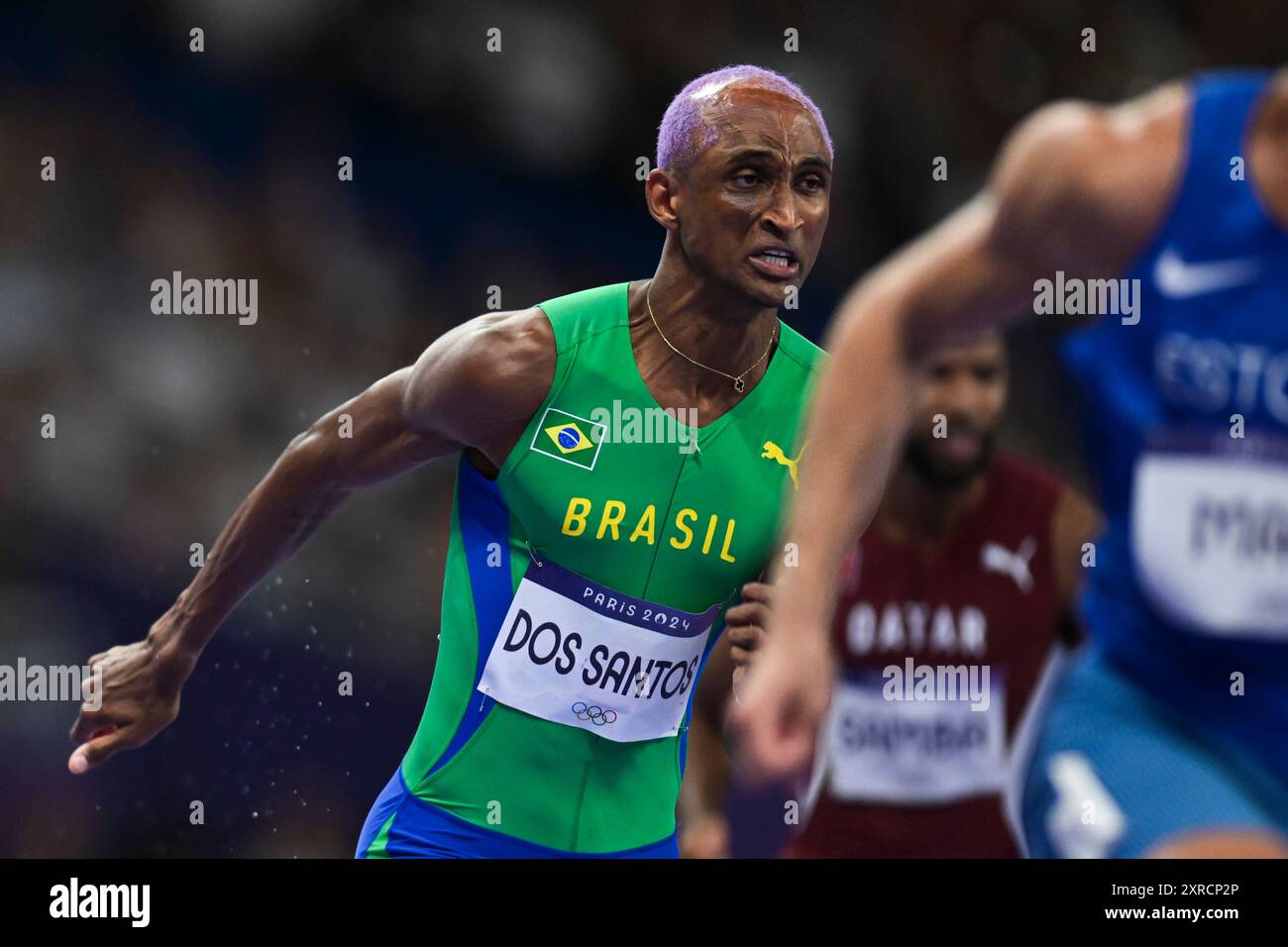 SAINT-DENIS, PA - 09.08.2024: MEN'S 400M HURDLES - Paris 2024 Olympics ...