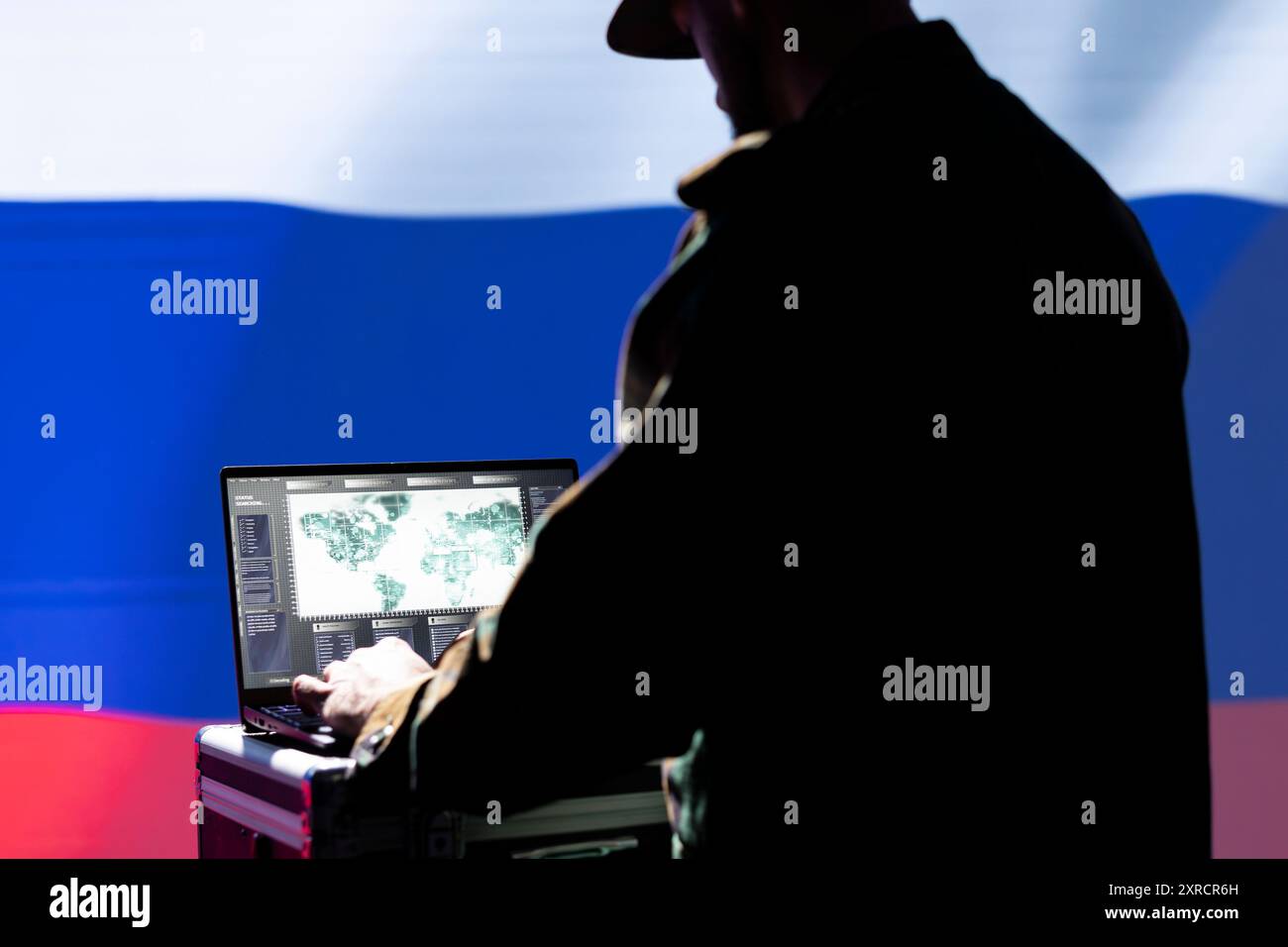 Russian ex KGB FSB service using radar on laptop to detect missiles ...